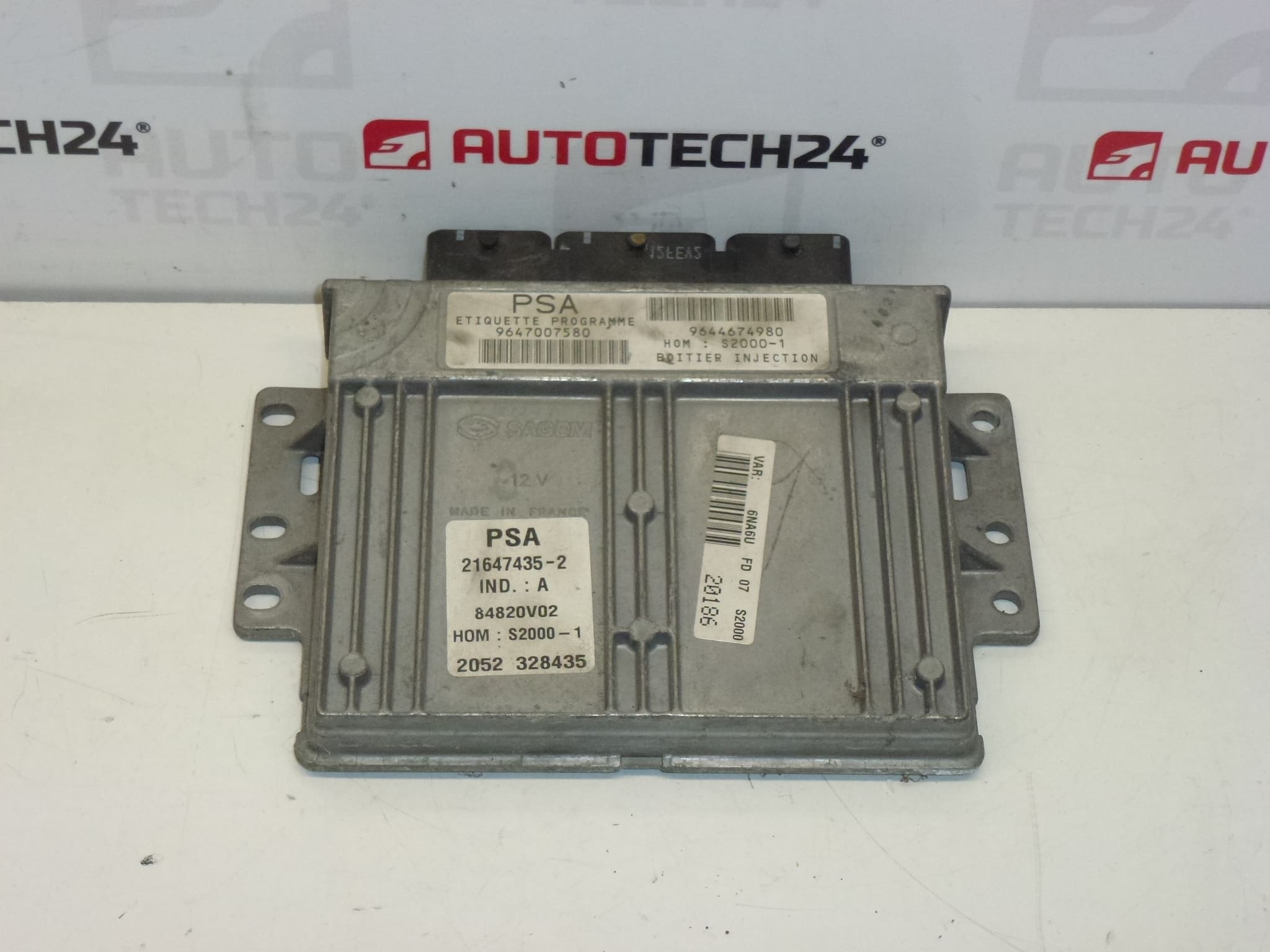 ECU Sagem S2000-1 1.8 16V 9644674980 9647007580 | AUTOTECH24.EU