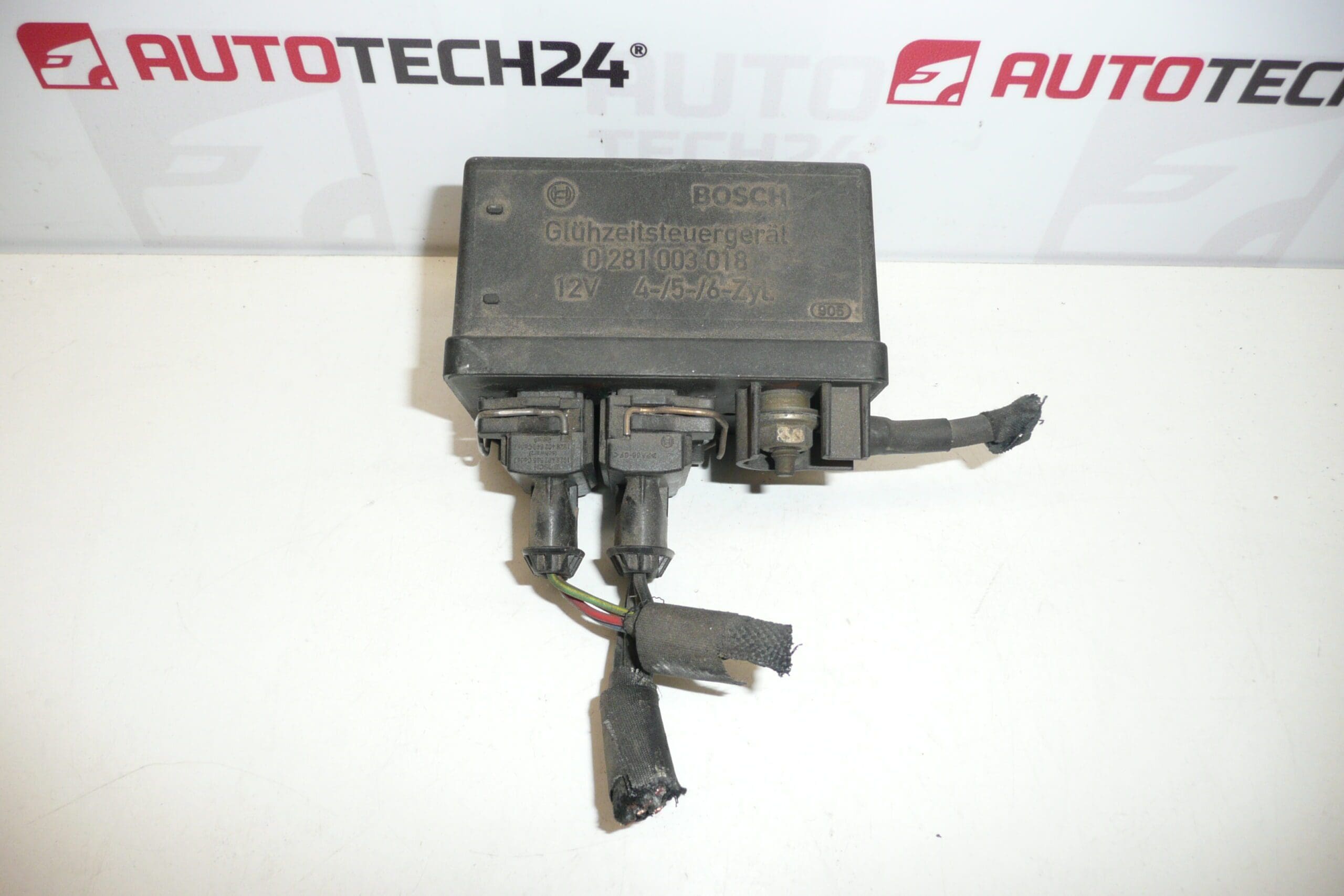 Glow relay Bosch Citroën Peugeot 0281003018 598142 | AUTOTECH24.EU